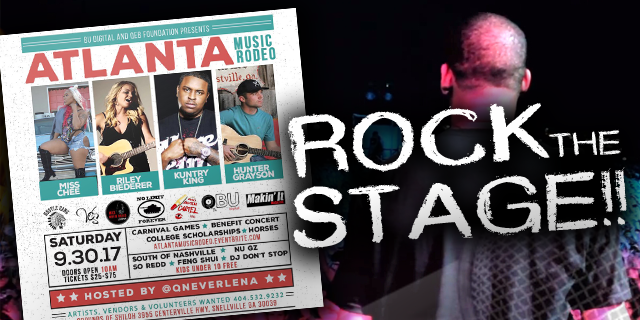 Free Performance at Atlanta Music Rodeo SEPT. 30th | Makin' It Magazine