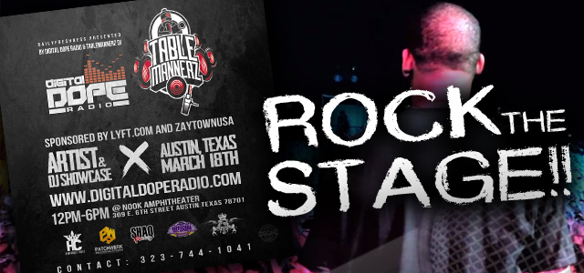 Perform on Digital Dope Radio's Daily Fresh Stage during SxSW | Makin ...