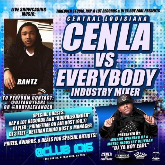 Rantz announced as a winner at the Cenla VS Everybody Showcase in ...