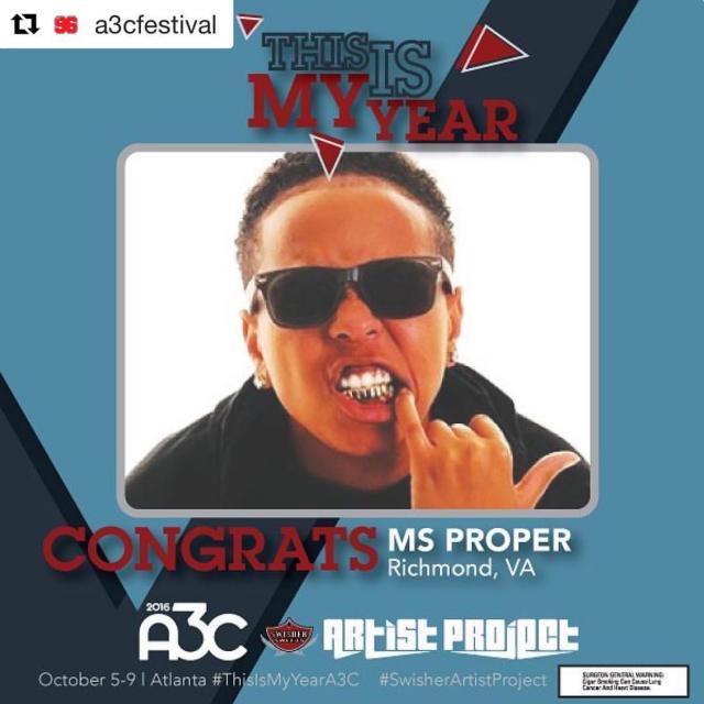 Ms Proper winner of the "This Is My Year" A3C fan-challenge | Makin' It ...