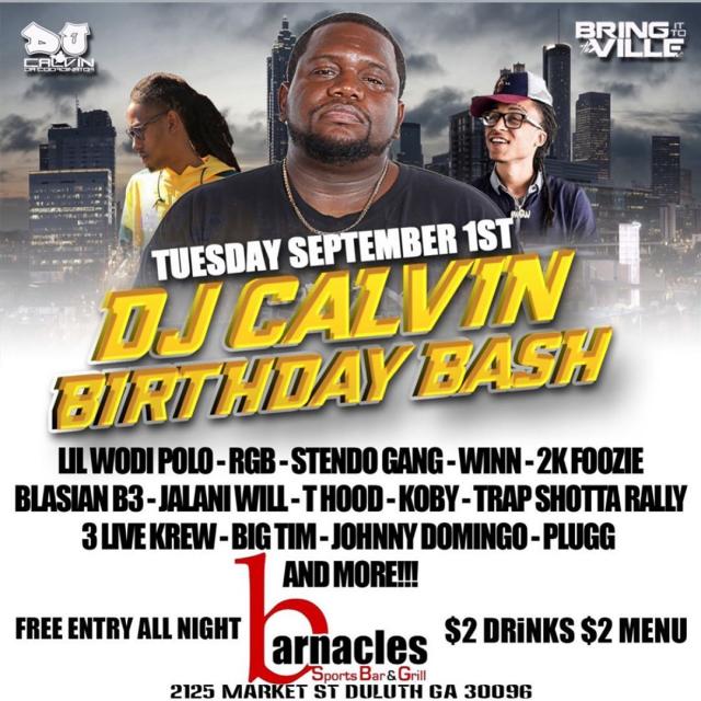 RGB Lights The Stage On Fire @ DJ Calvin Da Coordinators B-Day Bash ...