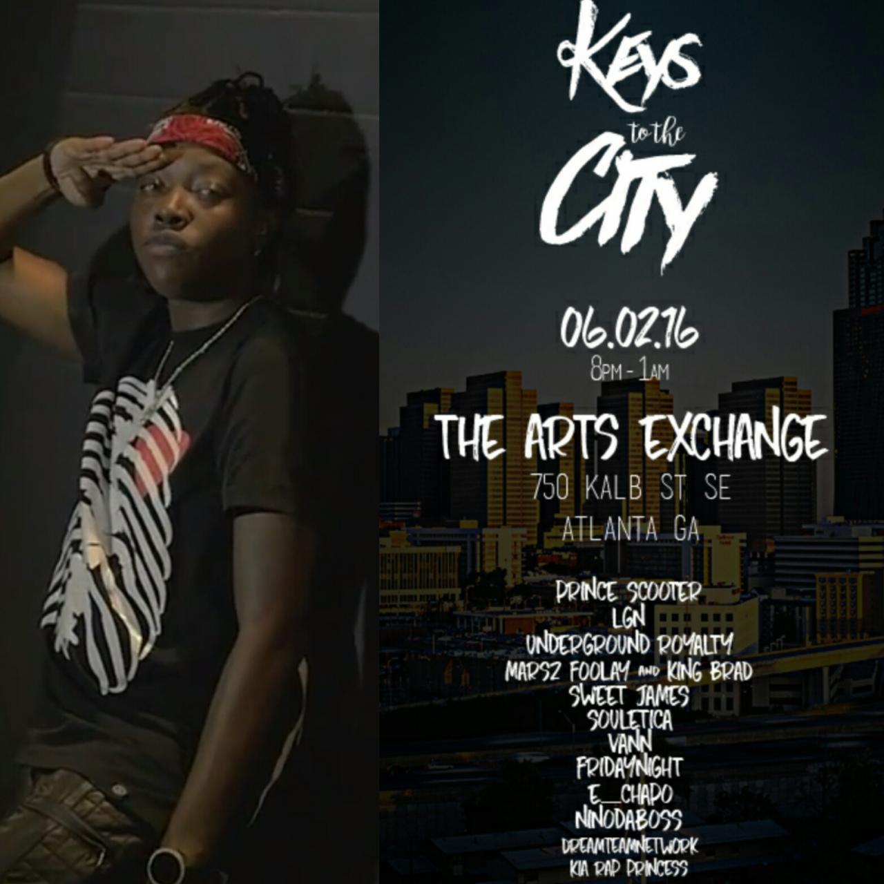 Kia Rap Princess Performing @ TheArtsExchange in ATL! | Makin' It Magazine
